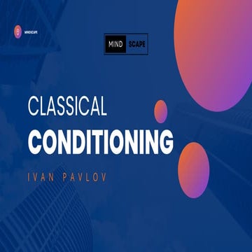 CLASSICAL CONDITIONING | PDF