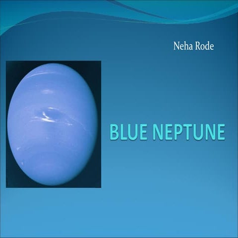 Blue neptune | PPT