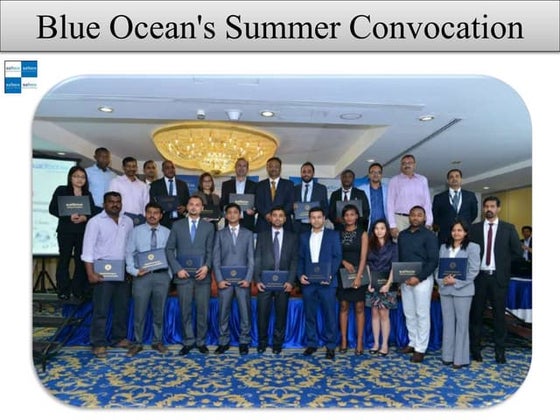 Blue Ocean's Summer Convocation | PPT
