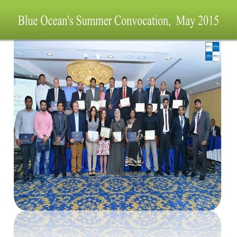 Blue Ocean Convocation Program | PPSX