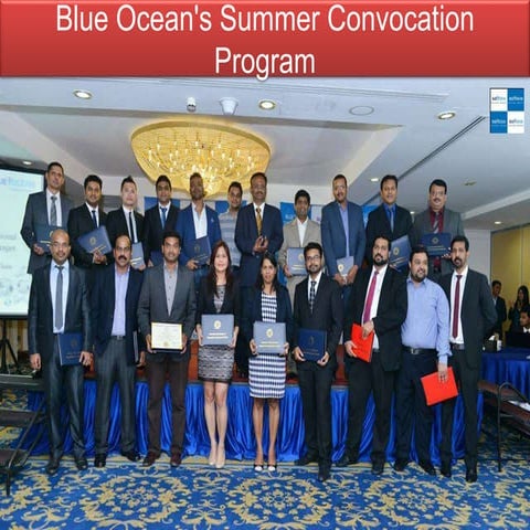 Blue Ocean's Summer Convocation, May 2015 | PPSX