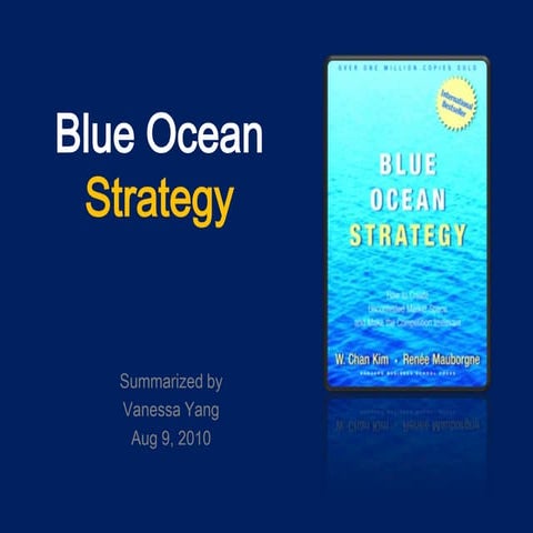 'Blue Ocean Strategy' book review | PDF