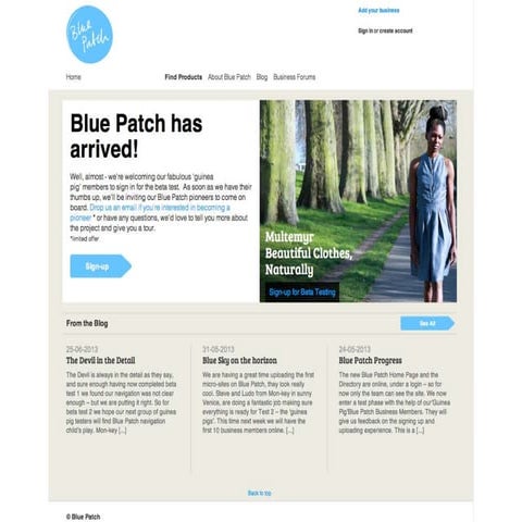 Blue Patch.org