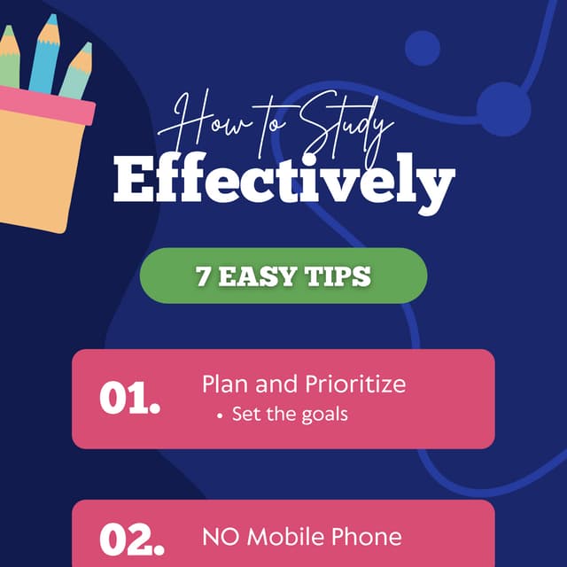 7 Ways to Study Effectively.