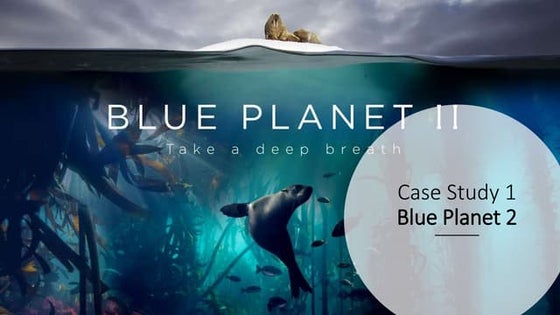 A Level MS4 Media Studies TV industry- Blue Planet | PPT