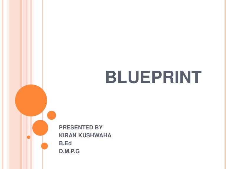 Blueprint In Education blueprint-in-education