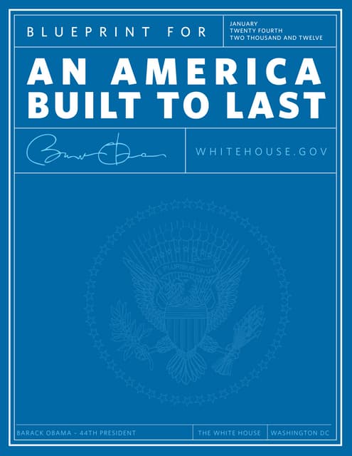 White House State of the Union 2014 Enhanced Graphics Poster | PDF