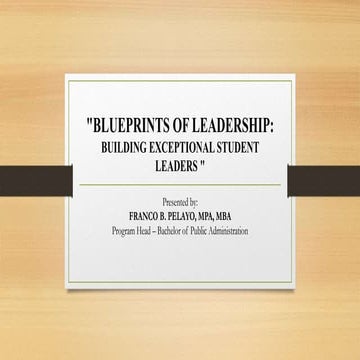 POwerpoint on BLUEPRINTS OF LEADERSHIP.pptx