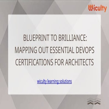 Blueprint to Brilliance Mapping Out Essential DevOps Certifications for ...