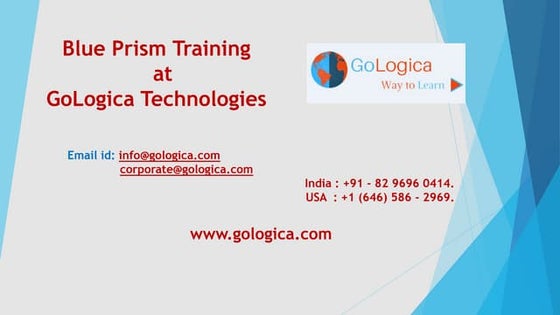 Blue prism introduction | PPT