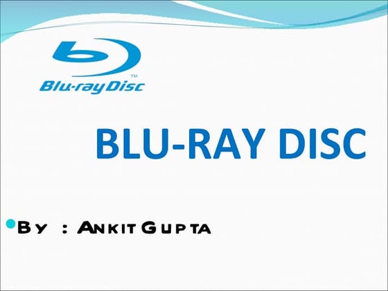 blu ray disc | PPT