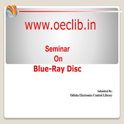 Blue ray disk ppt | PPTX