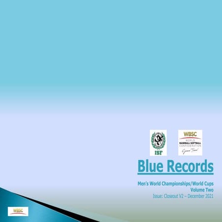 WBSC Blue Records Men Crews | PDF