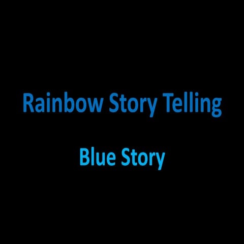Blue story | PPTX