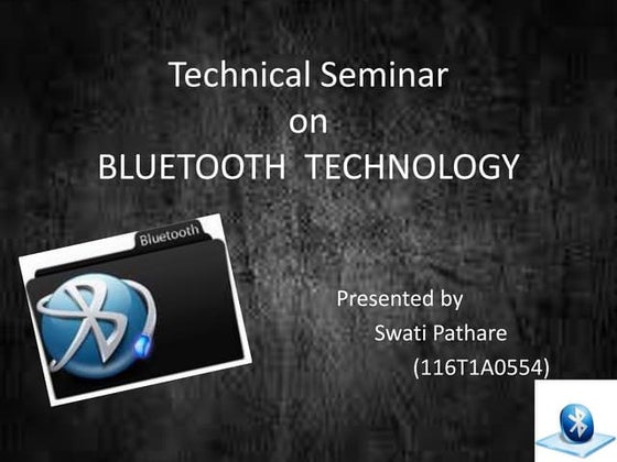 Bluetooth Ppt Ppt