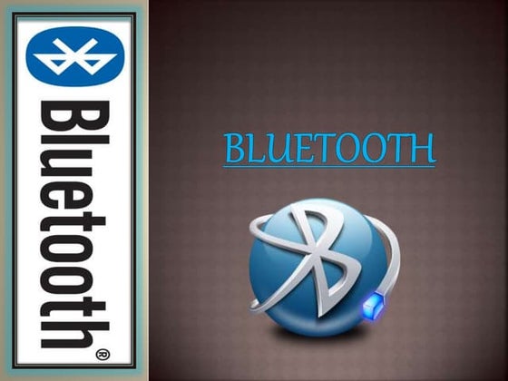 Bluetooth Ppt Ppt
