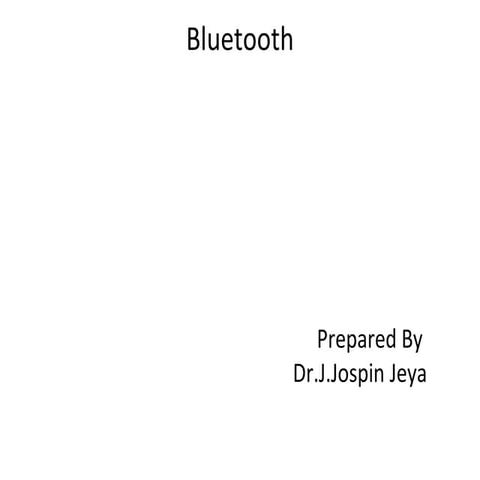Bluetooth 1 Ppt