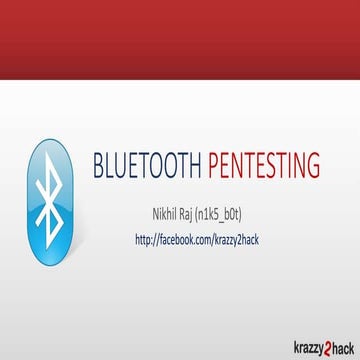 Bluetooth Security | PPT