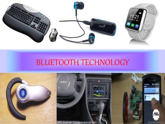 Bluetooth Slides Ppt Consumer Electronics Technology And Computing