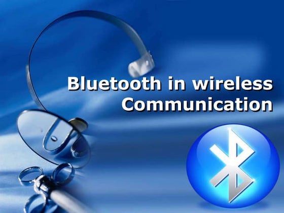 Bluethooth technology | PPT