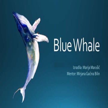 Blue whale | PPTX
