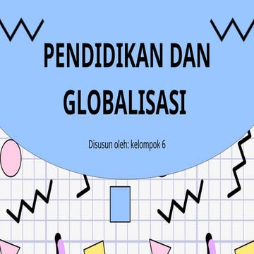 Blue White Colorful Cute Geometric Pattern Group Project Presentation ...