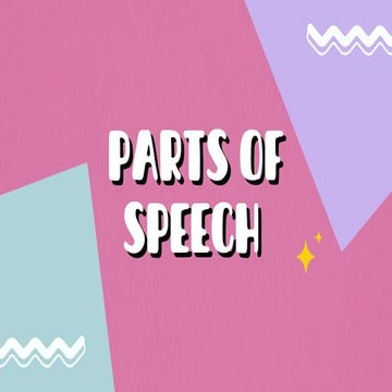 Parts of speech presentation, basic rules of grammar, English grammar.pdf