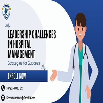 Leadership Challenges in Hospital Management: Strategies for Success ...