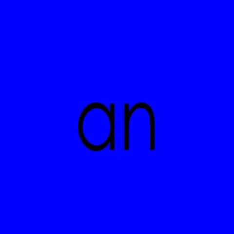 Blue words | PPTX