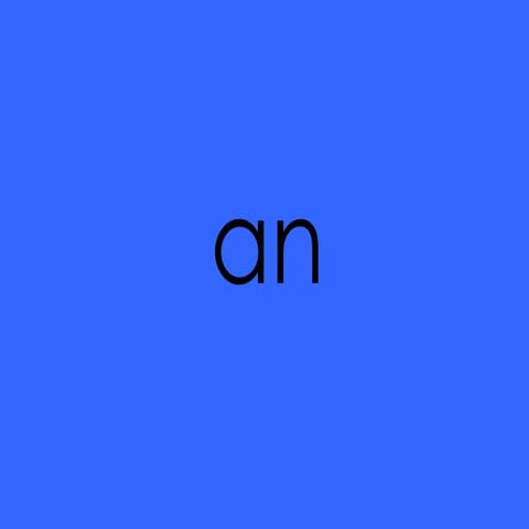 Blue words | PPTX