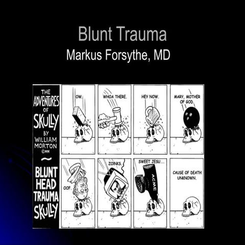 Blunt trauma | PPT