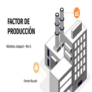 Factor de Producción - CCSS | PDF