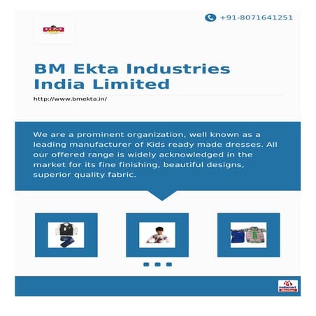 Bm ekta-industries-india-limited | PDF
