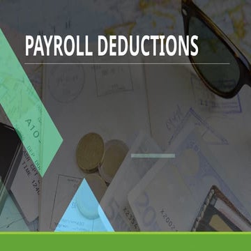 Business mathematics for Grade 11 abm payroll deduction | PPTX
