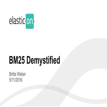 bm25 demystified | PDF