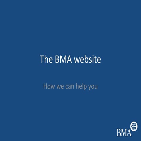BMA Website | PPTX