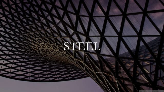 introduction of steel making types , classification | PPTX
