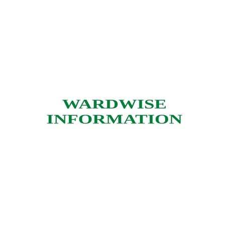 Bmc e ward | PDF