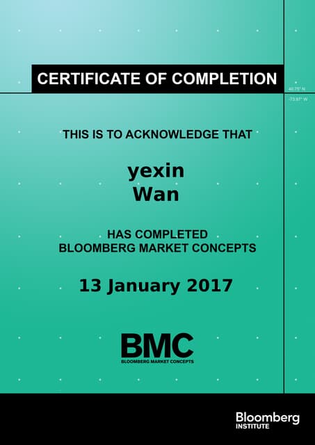 CTA Certificate | PDF
