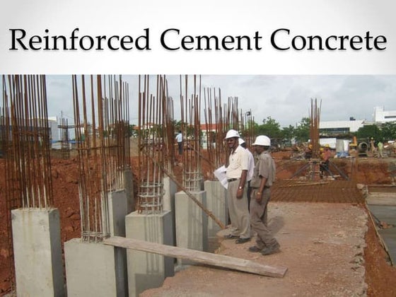 Reinforced Cement Concrete (RCC) | PPT
