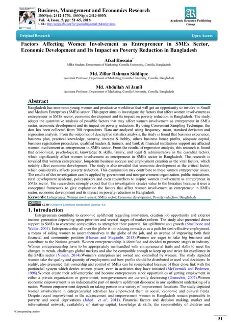 Strategies of women entrepreneurs in economic development | PDF