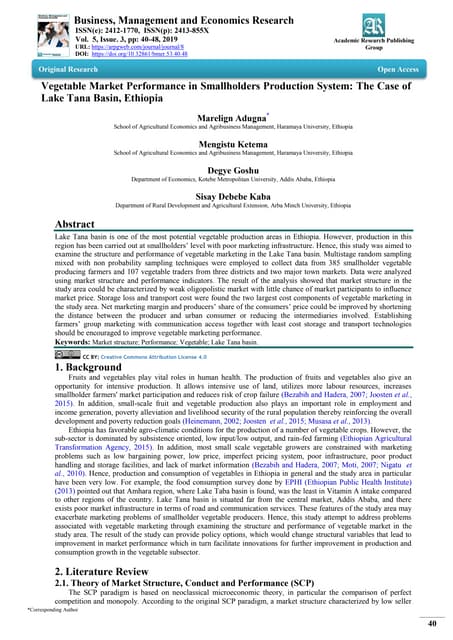 Producers surplus and market structure conduct performance | PPT