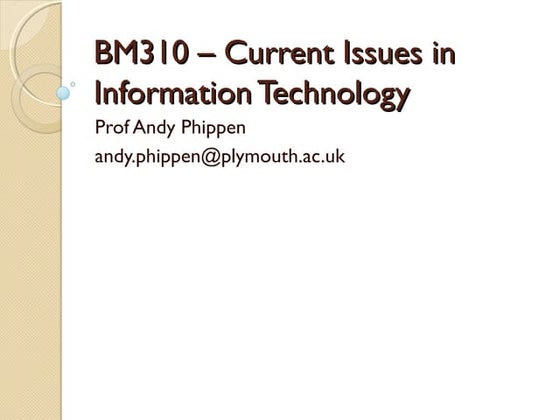 CMI End Point Assessment Presentation | PPTX