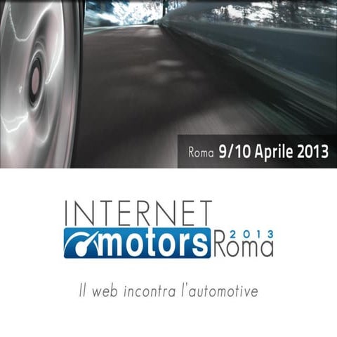 Blogmeter_Internet Motors Roma 2013: i brand automotive sui social ...