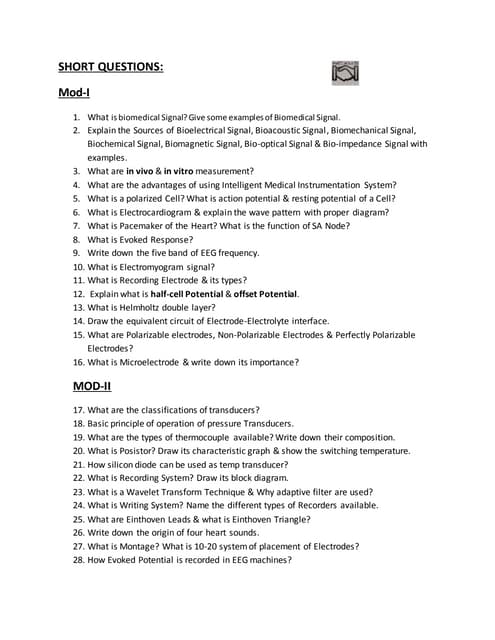 Biomedical Engineering (Multi-Choice Questions) - Mathankumar.S (VMKVEC ...