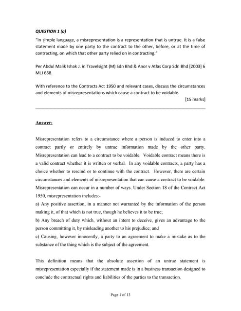 business law case studies with solution | DOCX | Marriage and Civil ...