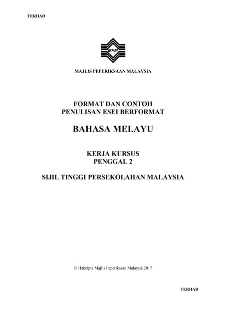 Manual kerja kursus sejarah 2019 | PDF