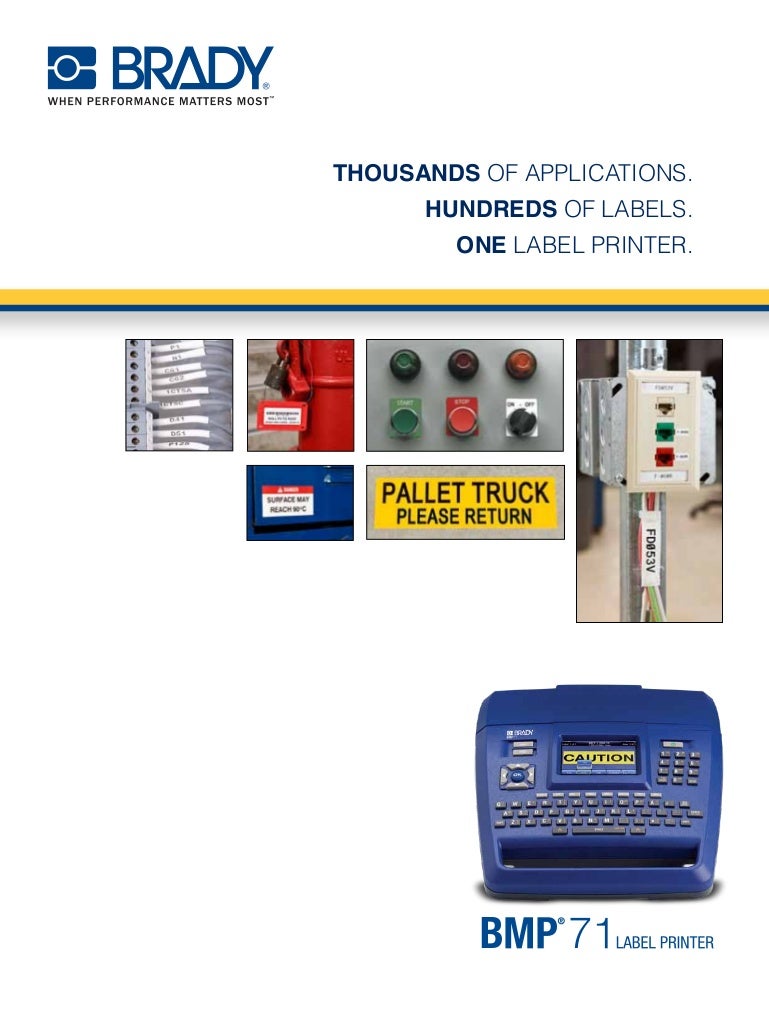 Polyethylene Tag Brady M71-36-109 B-109 White BMP71 Tags 250 Tags ...