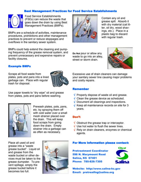 City of Salina Flyer-Grease Trap and Interceptor Management Guidelines ...