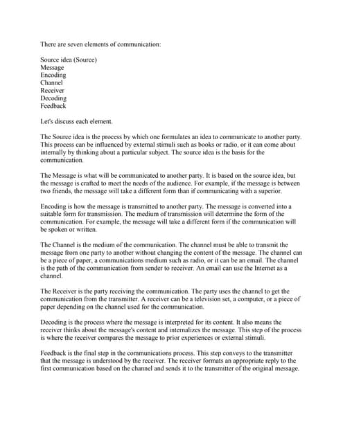 7 Major Elements of Communication Process.pdf